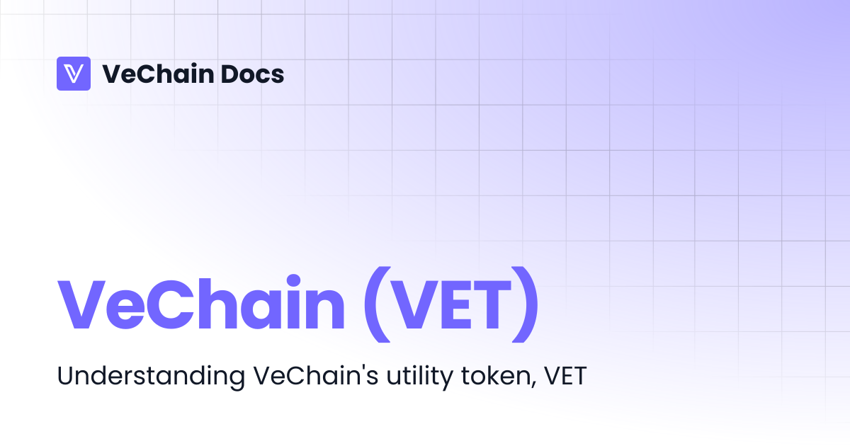 VeChain (VET) | VeChain Docs