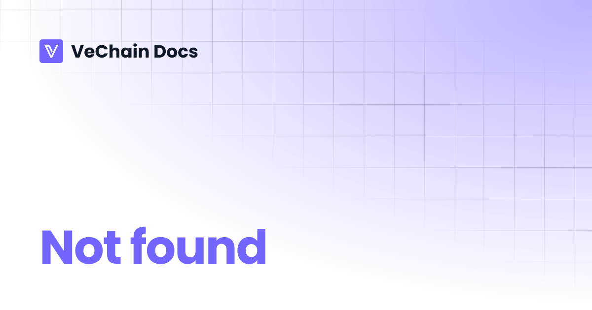 Token Bound Accounts | VeChain Docs
